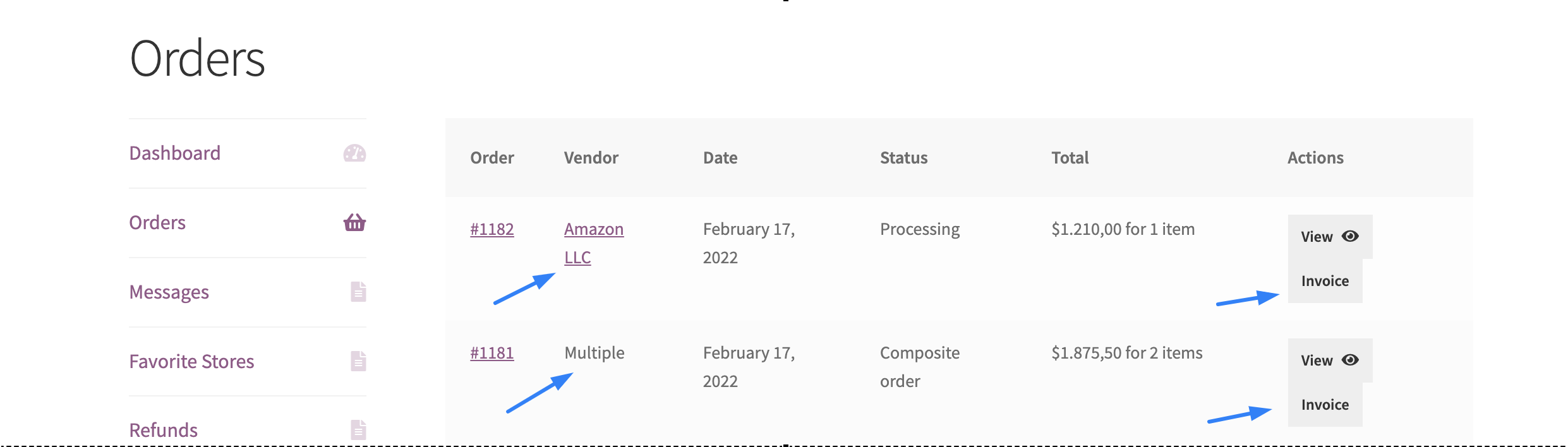 Invoices, Packing Slips, Shipping Labels - MarketKing